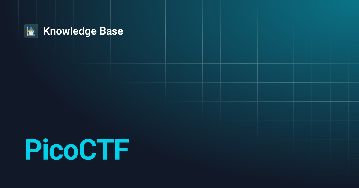 PicoCTF | Knowledge Base